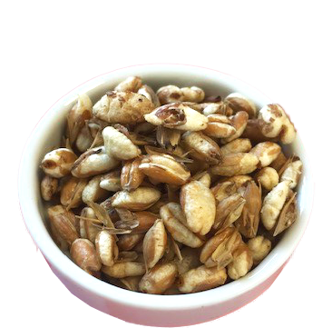 Puffed grain for petfood: puffed Barley, puffed rice & maize for dogs